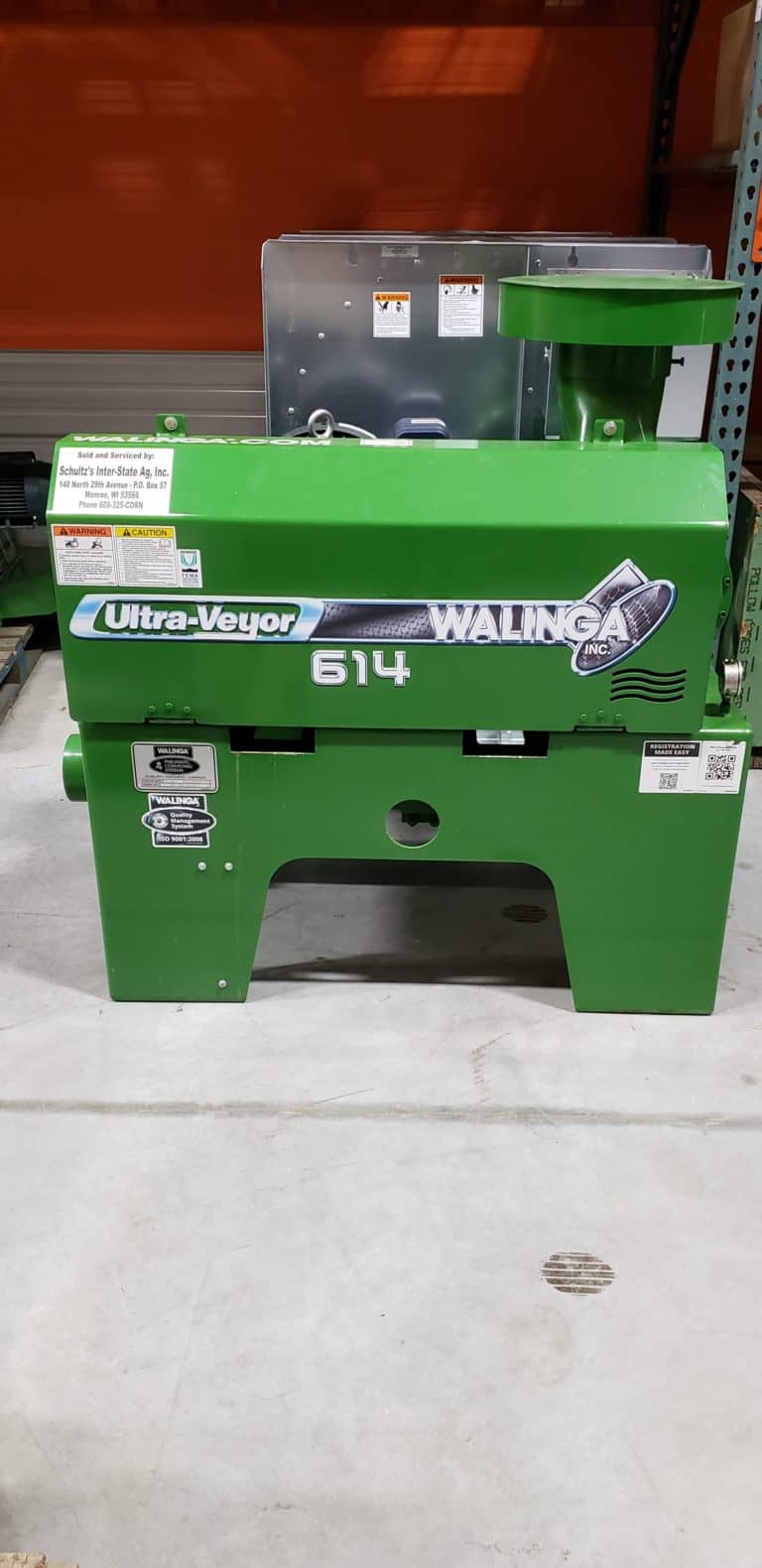 New Walinga Model 614 Electric Ultra-Veyor – 6″ | Schultz's Inter-State ...